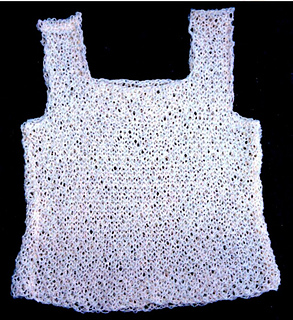 Ravelry: Fast Knit Mesh Top pattern by Frugal Knitting Haus