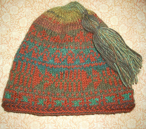 Ravelry: Fishbones Skull Cap pattern by Lisa McFetridge