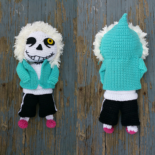Ravelry: Sans from Undertale pattern by Greybriar Hollow