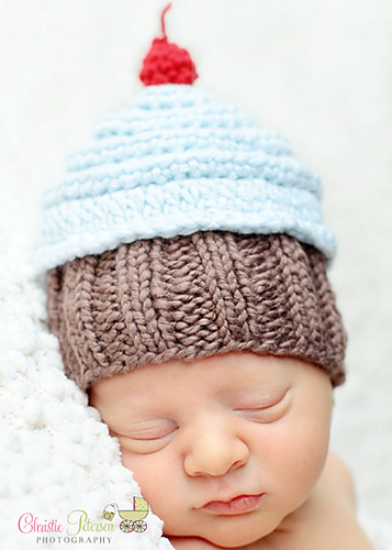 Ravelry: Baby Cakes Cupcake Hat pattern by Theresa Grant
