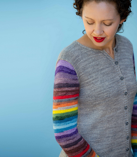 Ravelry: Sock Arms Cardigan pattern by Stephanie Lotven