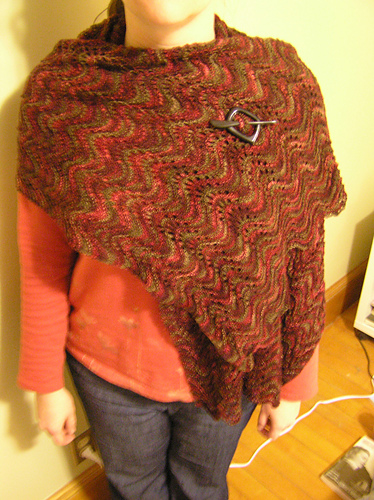 Ravelry: Very Easy Ripple Shawl (Knit) pattern by Lion Brand Yarn