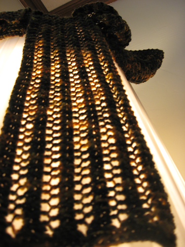 Ravelry: One Row Lace Scarf pattern by Turvid