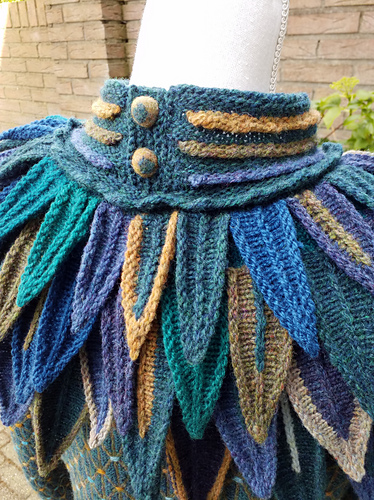 Ravelry: Raven Poncho pattern by Alice Starmore