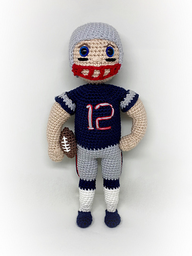 Ravelry: Football Player pattern by Defy Society Arts