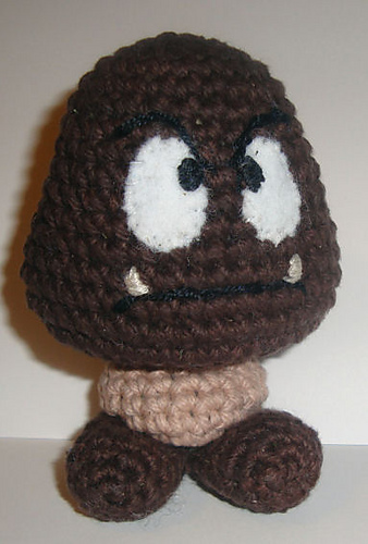 Ravelry: Goomba - Super Mario Brothers (Nintendo) pattern by Nerdigurumi