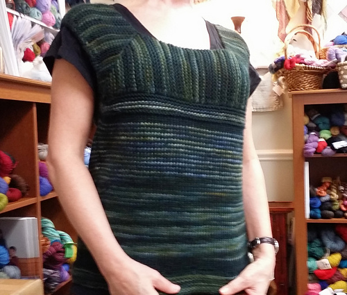 Ravelry: Yoked Top pattern by Elizabeth Zimmermann