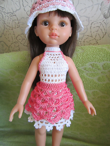 Ravelry: Green Dress for Paola Reina pattern by Elena Kozhukhar