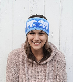 Ravelry: Polar Bear Express Headband pattern by Sandy Mills