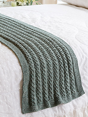 Ravelry: Waterfall Lace Bed Runner pattern by Denise Layman