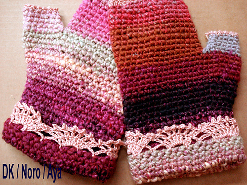 Ravelry: Critt Mitts - Critter Mittens pattern by Barbara Lawler