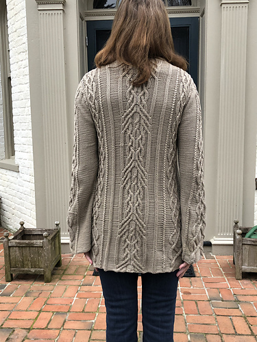 Ravelry: #12 Cable Cardigan pattern by Patty Lyons