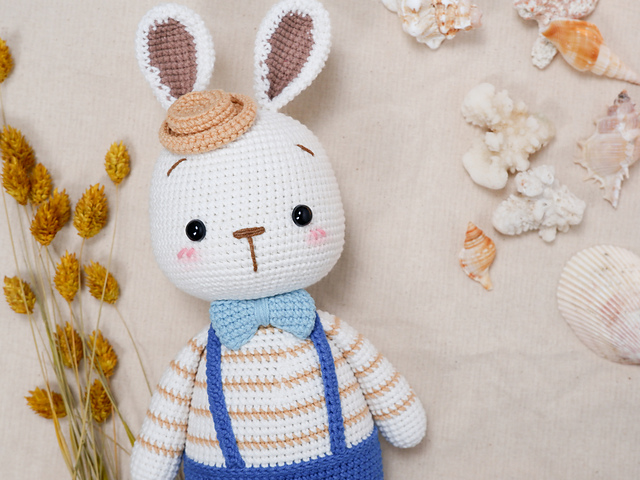 Ravelry: Ben Bunny Amigurumi pattern by Nguyen Ngoc