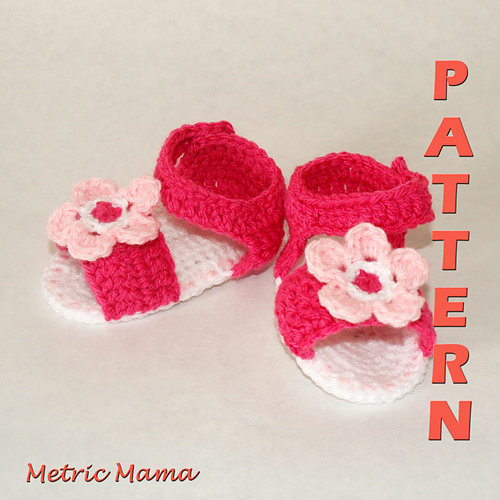 Ravelry: Baby Sandals pattern by Nicole Davis
