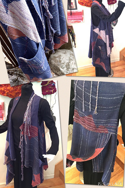 Ravelry: nickolena's Saori Artists Vest