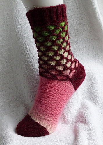 Ravelry: Honeycomb Slip Stitch Socks pattern by Margie Dougherty