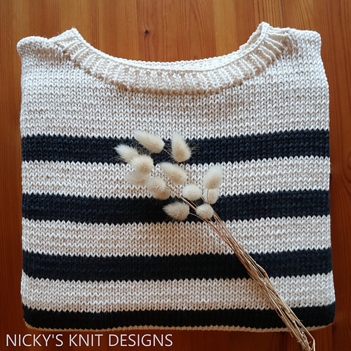 Ravelry: Deep Blue Sea Sweater pattern by Nicole Donner