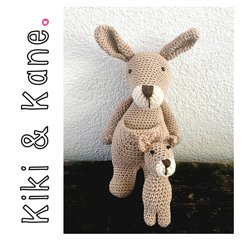 Ravelry: Kiki & Kane Kangaroo pattern by Nina Tearney