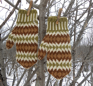 Ravelry: Southwest Mittens pattern by Amanda Carrigan