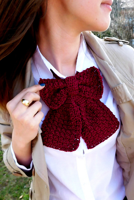 Ravelry: Crochet Bow Tie pattern by Alina Badiu
