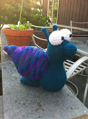 Ravelry: Milton the Slowpoke Snail/ Freddy, die Schnecke pattern by ...