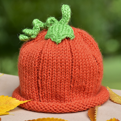 Ravelry: Perfect Pumpkin Hat (dk) pattern by Aunt Janet's Designs