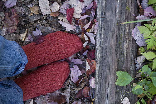 Ravelry: Autumn Ember socks pattern by Anna Radchenko