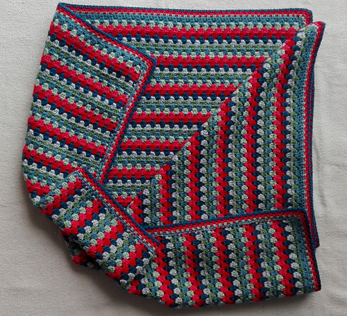 Ravelry: Granny Stripe Blanket pattern by Hannah Elisabeth Dryden