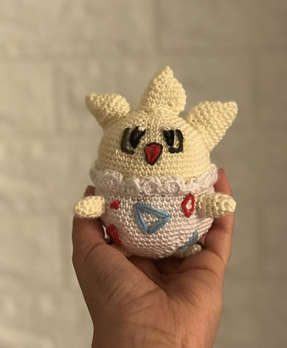Ravelry: Pokemon: Togepi pattern by Najla designs