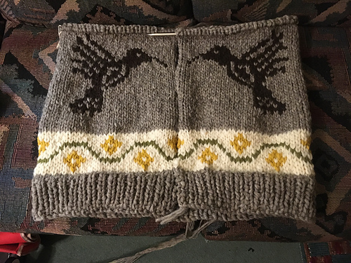 Ravelry: nittineedles' Hummingbird Sweater Cowichan Style