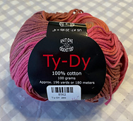 Ravelry: Knit One, Crochet Too Ty-Dy Cotton