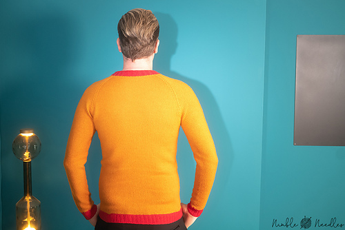 Ravelry: Easy bottom-up Raglan sweater pattern by Norman Schwarze