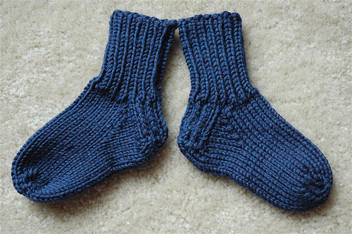Ravelry: Basic Baby Sock in Worsted Weight pattern by Nona Davenport