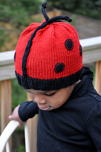 Ravelry: Ladybug Hat pattern by Nona Davenport