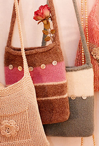 Ravelry: 73-29 Felted Purses pattern by DROPS design
