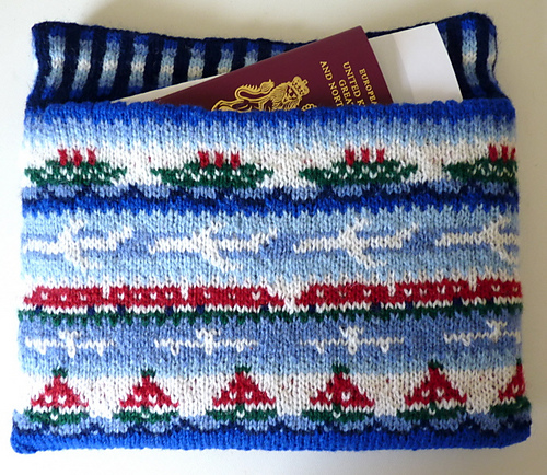 Chart/pattern with airplanes in it? : r/knitting