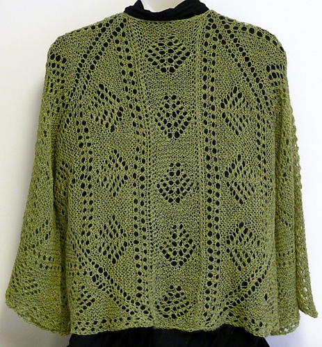 Ravelry: Origami Shrug pattern by Elizabeth Lovick