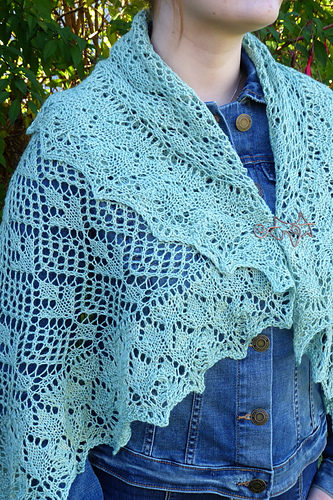 Ravelry: Miss American Pi Shawl pattern by Elizabeth Lovick