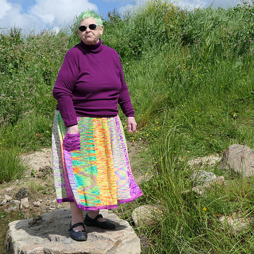 Ravelry: Bog Standard Paneled Skirt pattern by Elizabeth Lovick