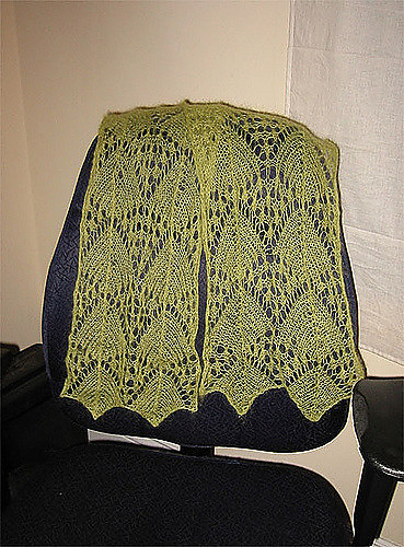 Ravelry: Madeira Cascade Kid Merino Lace Scarf pattern by Melanie Lewis
