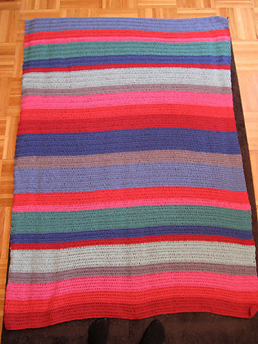 Ravelry: Crochet color block blanket pattern by Cara Corey