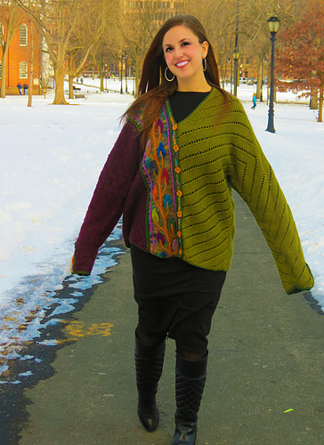 Ravelry: Vine Divine Jacket pattern by Jane Elliott