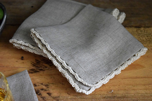 Ravelry: Edged Linen Napkin pattern by Lynn Spencer