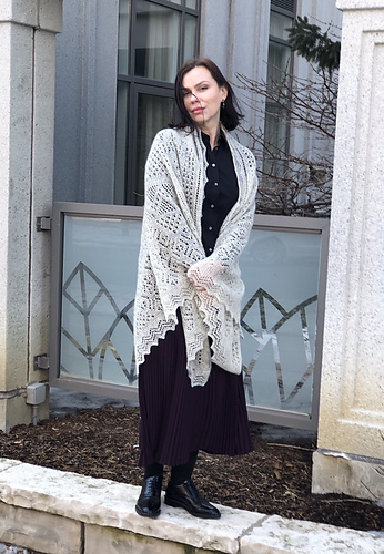 Ravelry: White Snow triangle pattern by Svetlаnа Loginovа