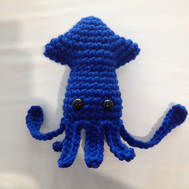 Ravelry: Little Squid pattern by Stitched Love Crochet