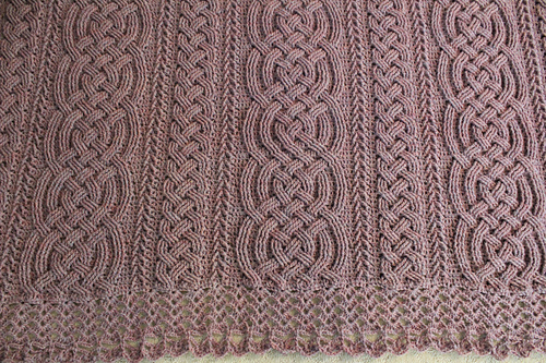 Ravelry: Aberdeen Cable Blanket pattern by Noelle Stiles
