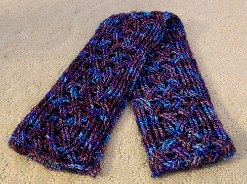 Ravelry: Lacy Cable Scarf pattern by Noelle Stiles