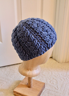 Ravelry: Cobblestone Cable Hat pattern by Noelle Stiles