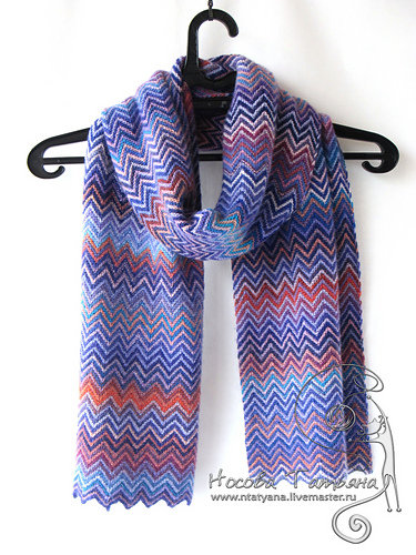 Ravelry: ntatyana's Шарф а-ля Миссони 2