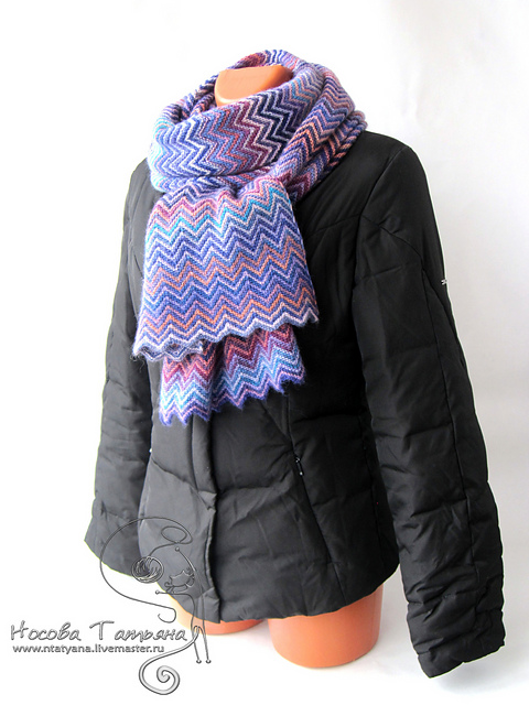 Ravelry: ntatyana's Шарф а-ля Миссони 2